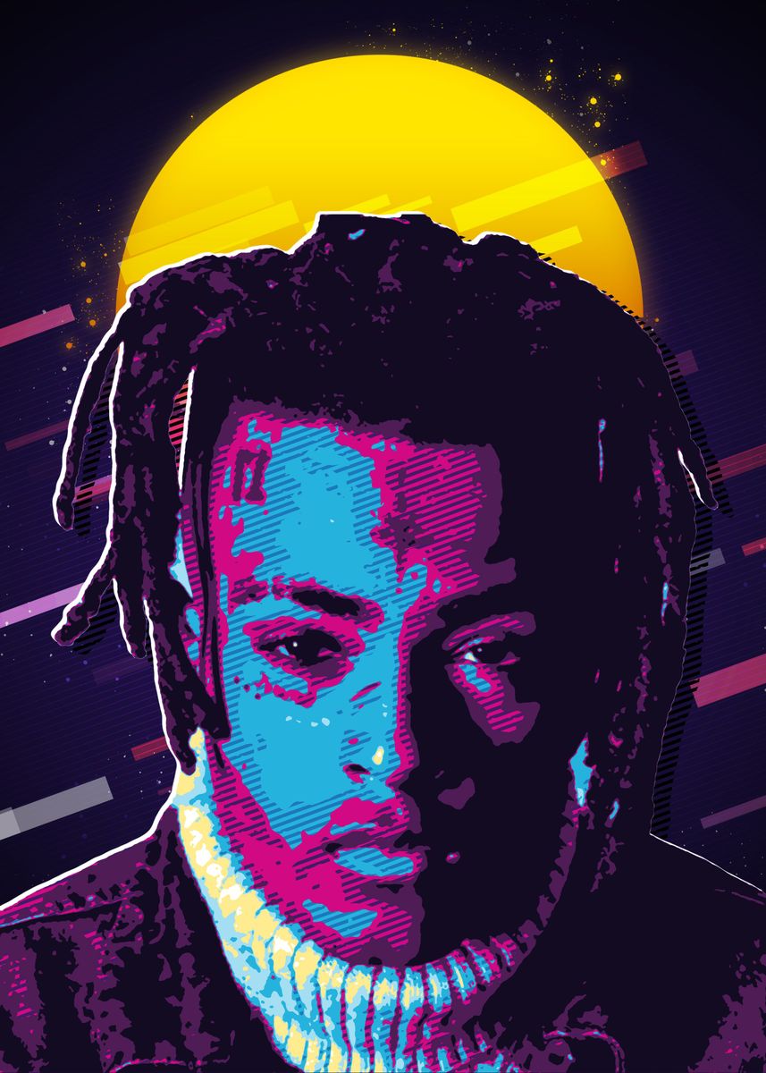 'rapper' Poster, picture, metal print, paint by Trending Music Retro ...