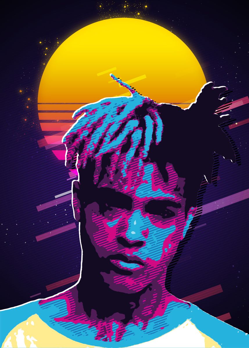 'rapper' Poster, picture, metal print, paint by Trending Music Retro ...