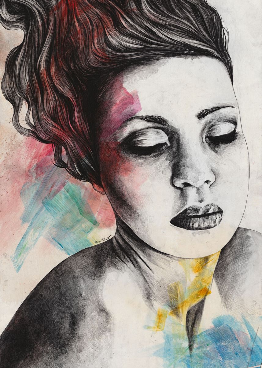 'Fragile Art of Existence' Poster by Marco Paludet | Displate