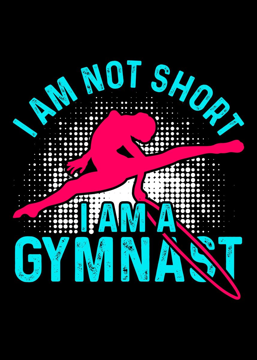 'Tumbling Gymnastics' Poster, picture, metal print, paint by Christian ...