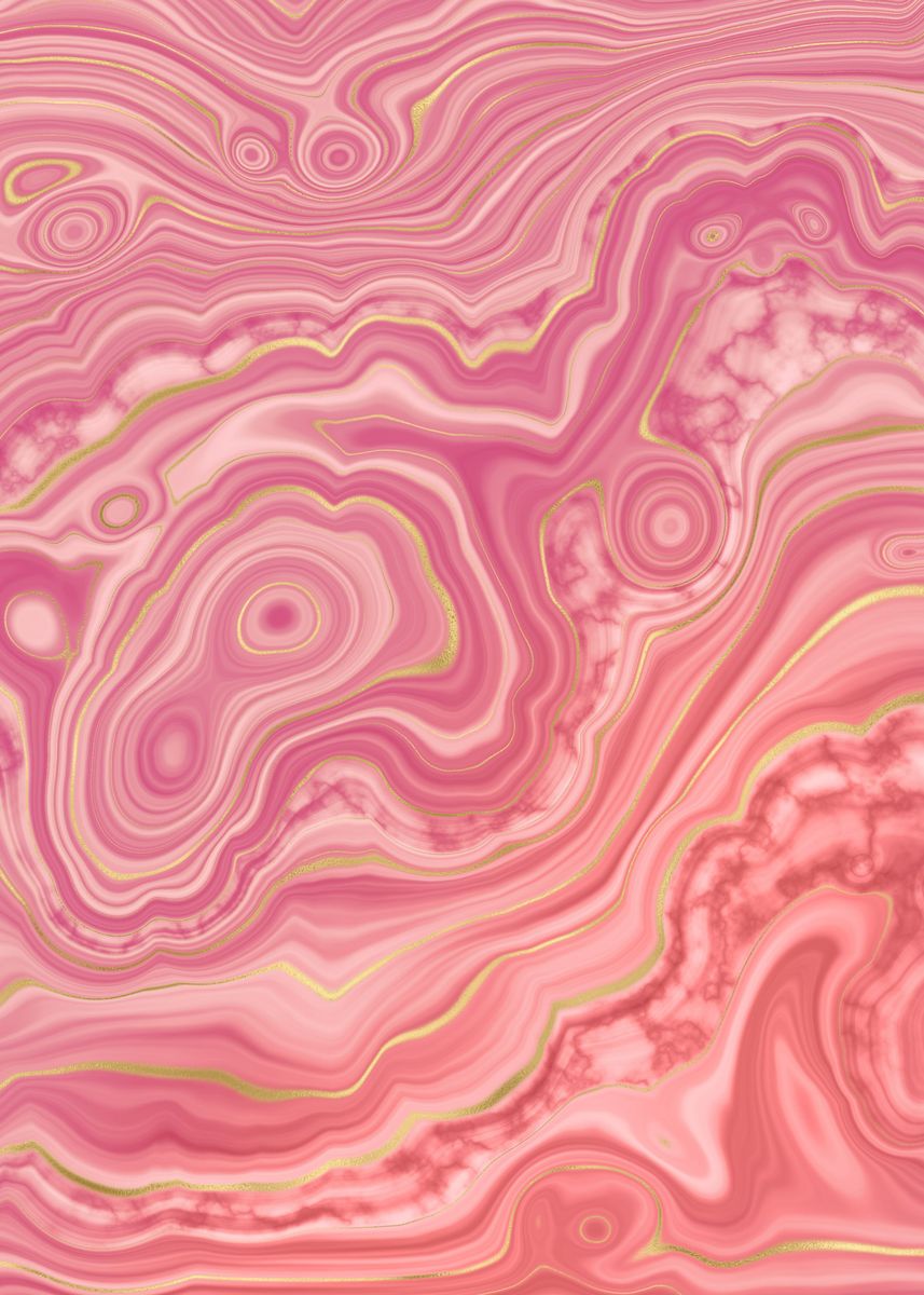 'Rose Quartz Texture 07' Poster, picture, metal print, paint by Aloke ...