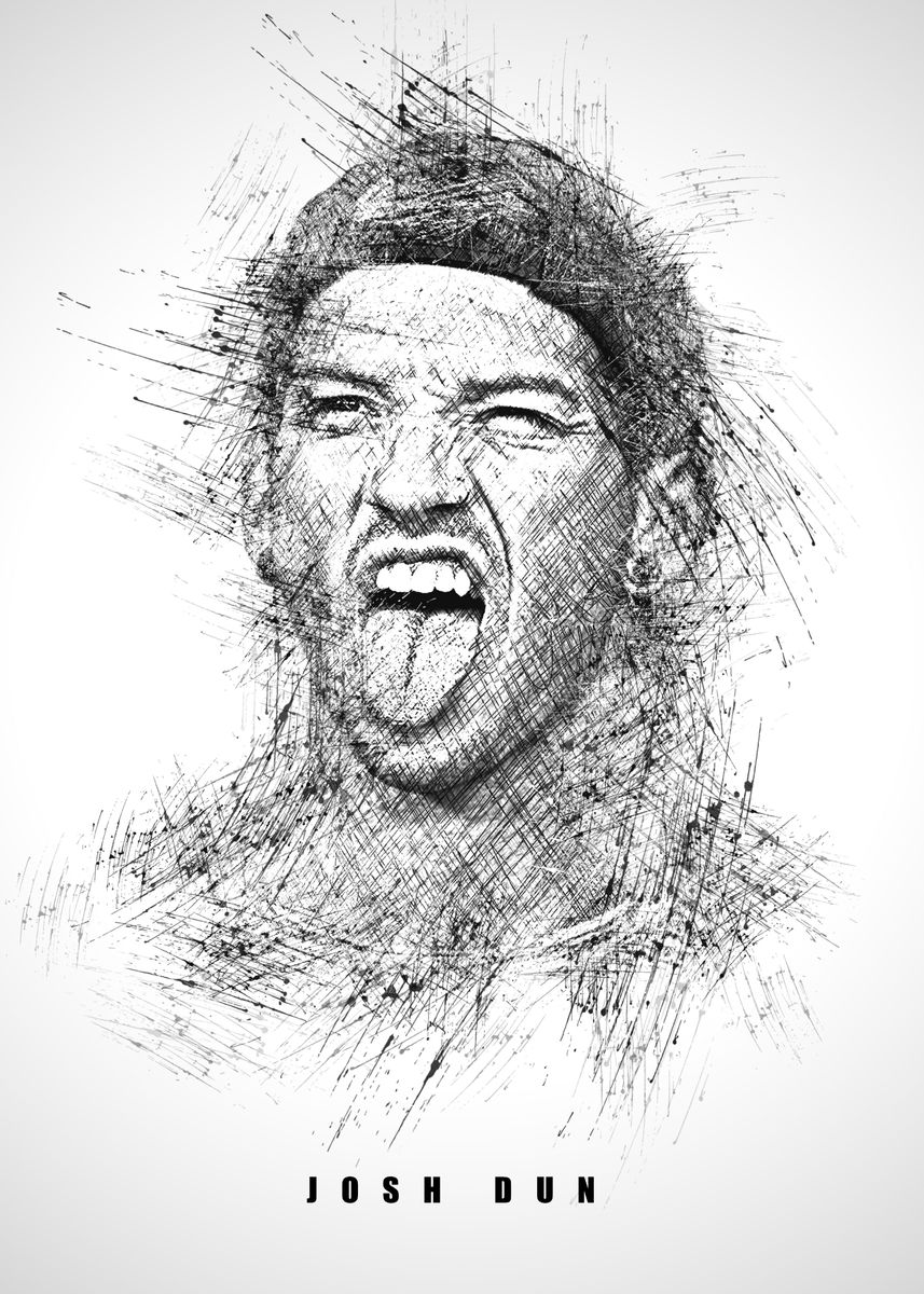 'Josh Dun' Poster by Clay Williams | Displate