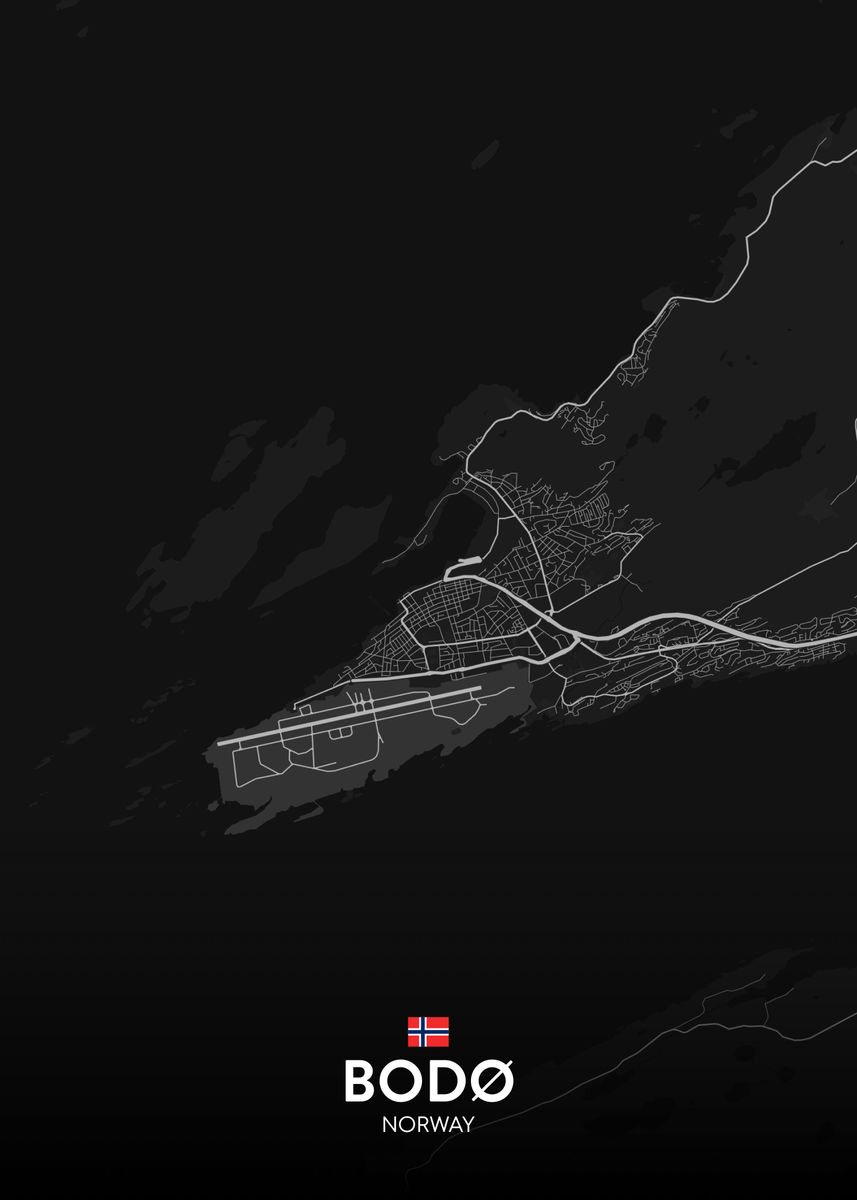 'Bodo NO' Poster, picture, metal print, paint by IMR Designs | Displate