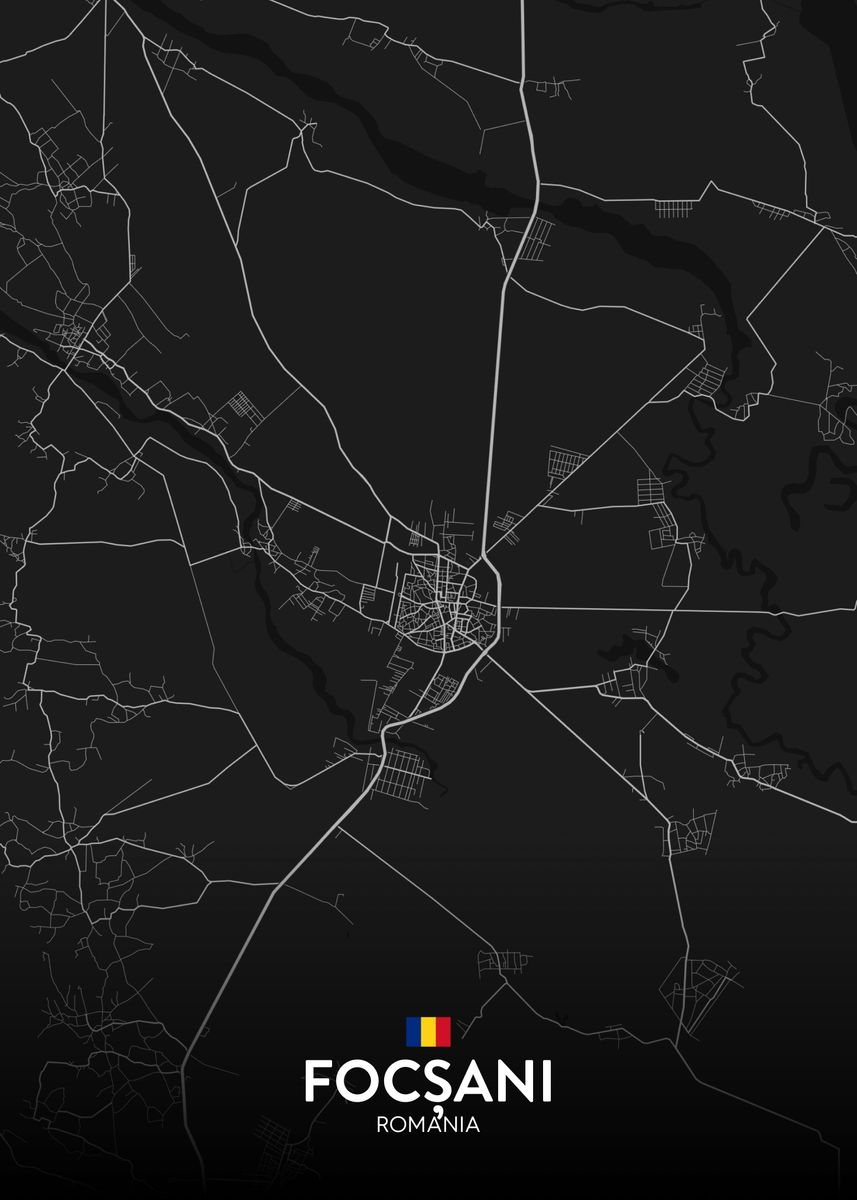 'Focsani RO' Poster by IMR Designs | Displate