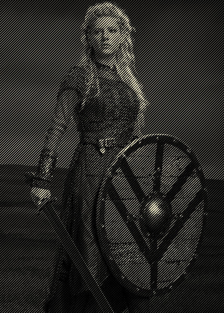 'lagertha' Poster, picture, metal print, paint by Most Popular Cult ...