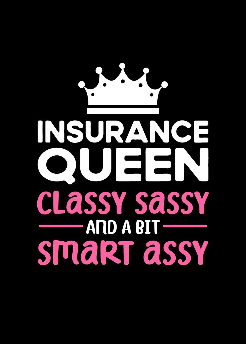 'Insurance Queen' Poster by Fabian El Matador | Displate