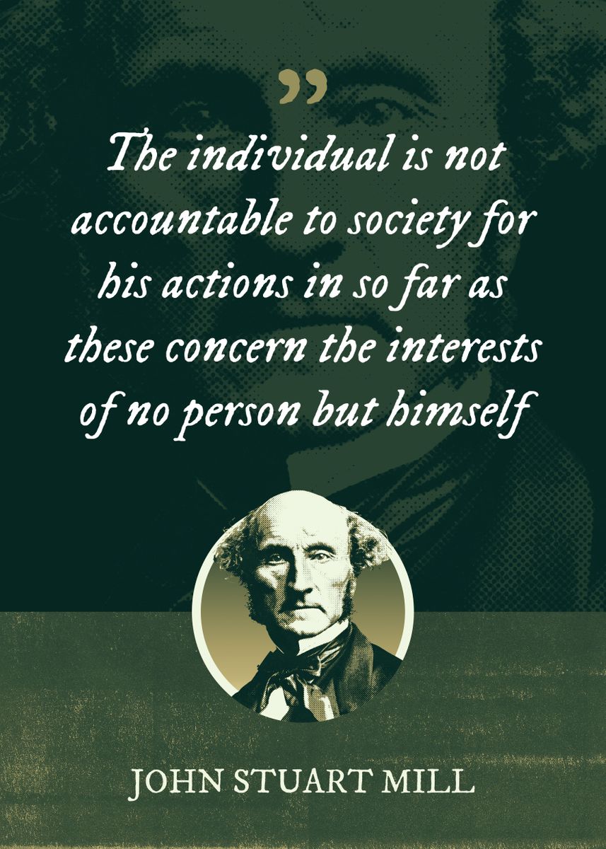 'The individual is not ' Poster by Syahrasi | Displate