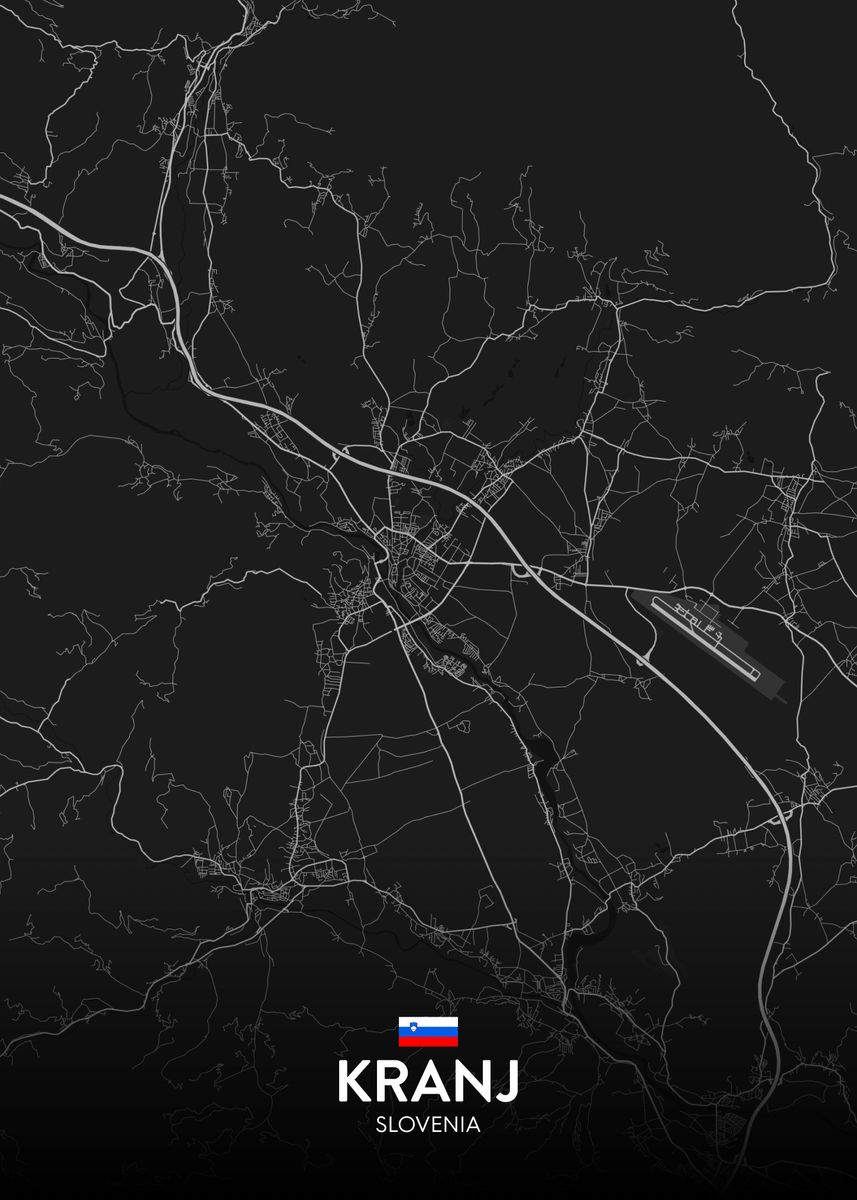 'Kranj SI' Poster by IMR Designs | Displate