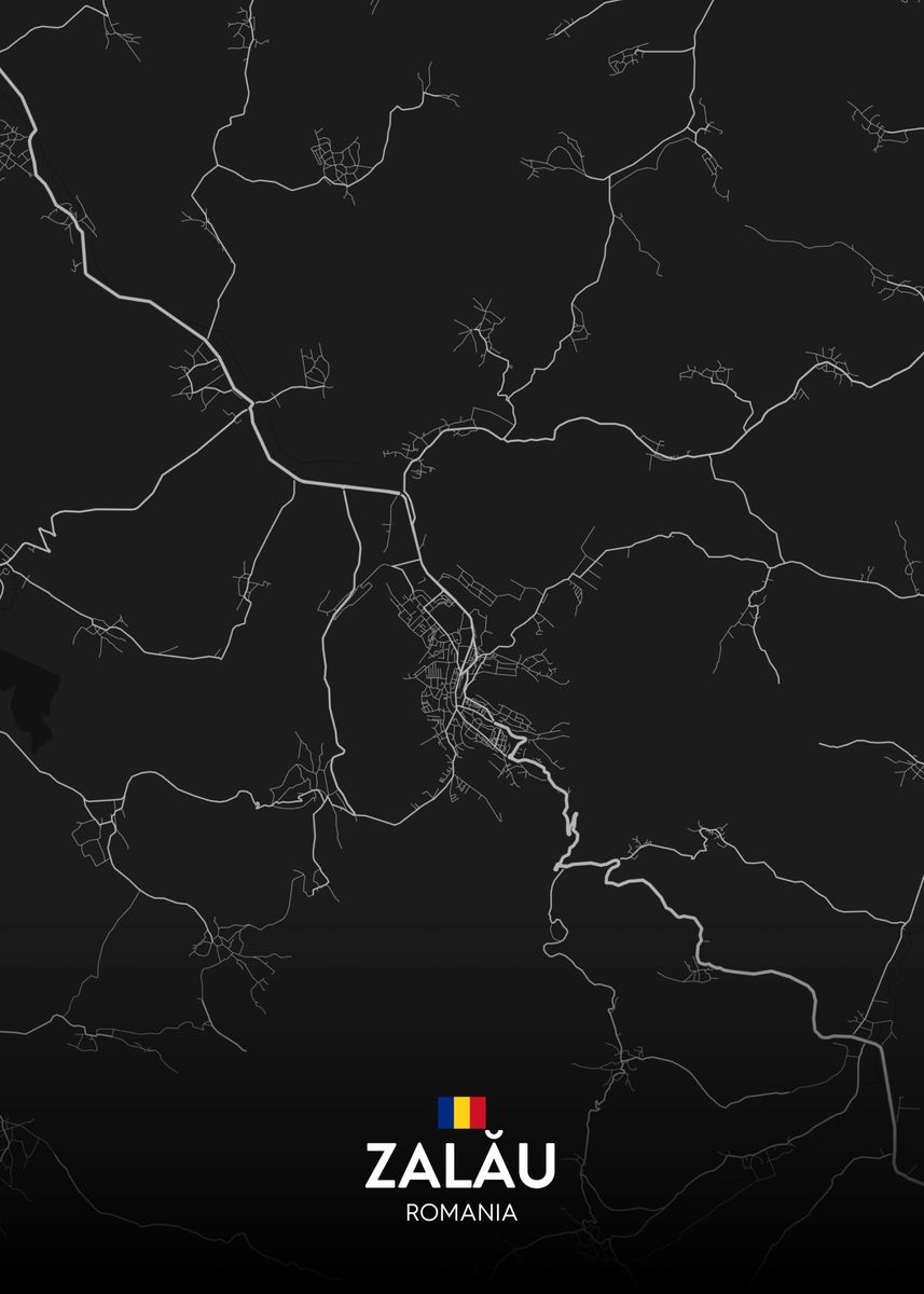 'Zalau RO' Poster by IMR Designs | Displate