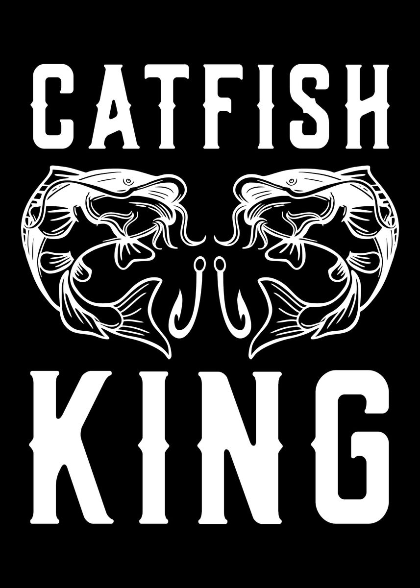 'Freshwater Catfish Fishing' Poster by CrazySquirrel | Displate