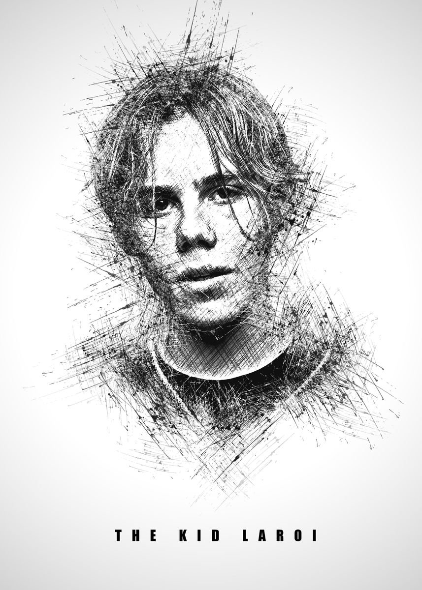 'the kid laroi' Poster, picture, metal print, paint by Clay Williams ...