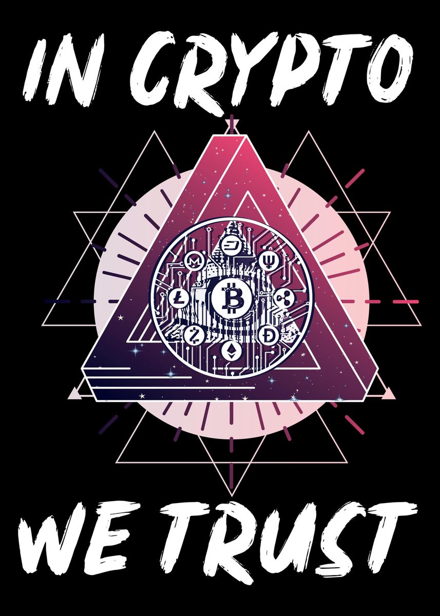 'Funny Bitcoin Crypto' Poster by ankarsdesign | Displate