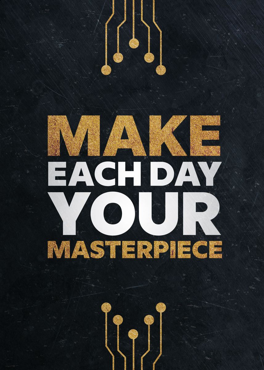 'Masterpiece' Poster, picture, metal print, paint by Alin Gabriel ...