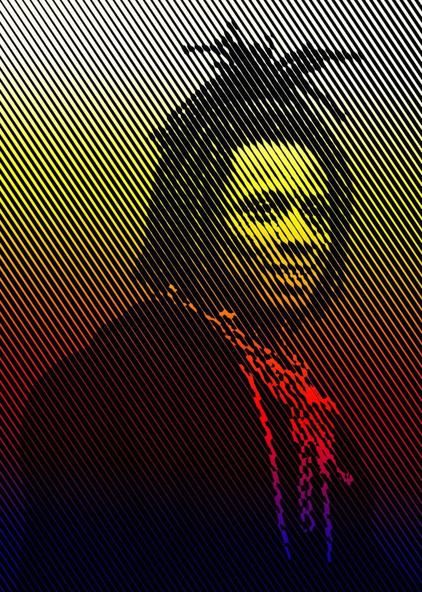 'trippie red' Poster by Exclusive posters Displate | Displate