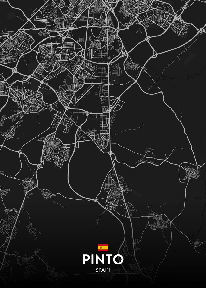 'Pinto ES' Poster, picture, metal print, paint by IMR Designs | Displate