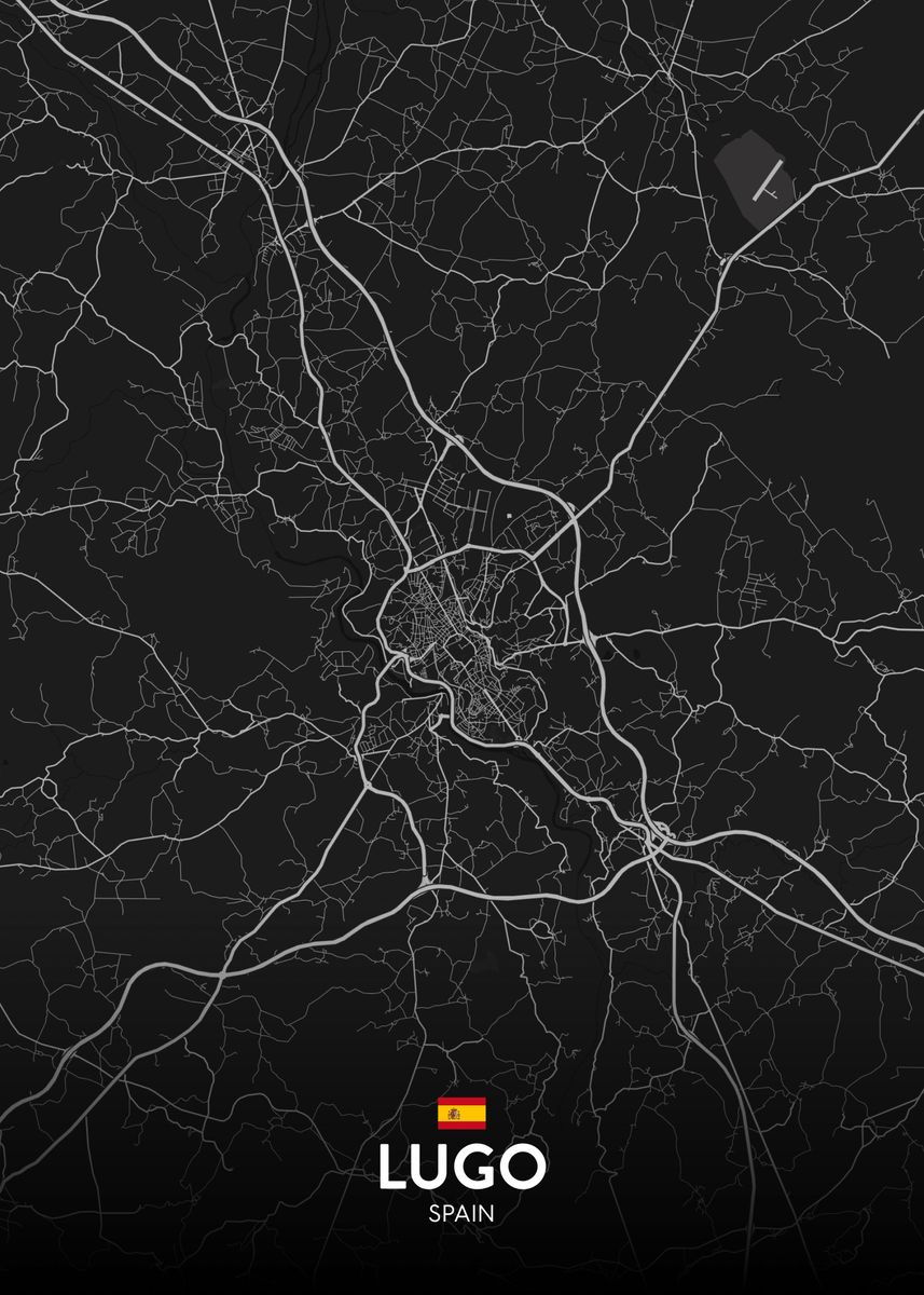 'Lugo ES' Poster by IMR Designs | Displate