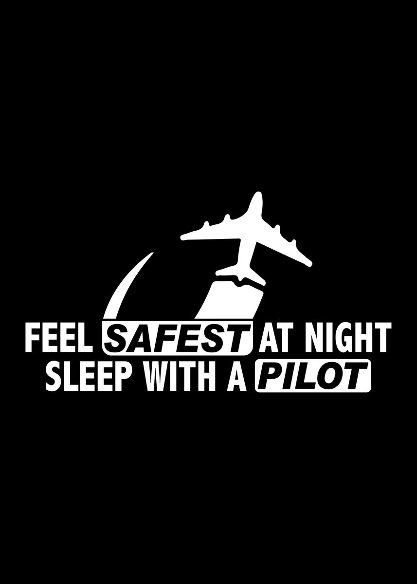 'Feel safest at night sleep' Poster by Lukes Pixel Studio | Displate
