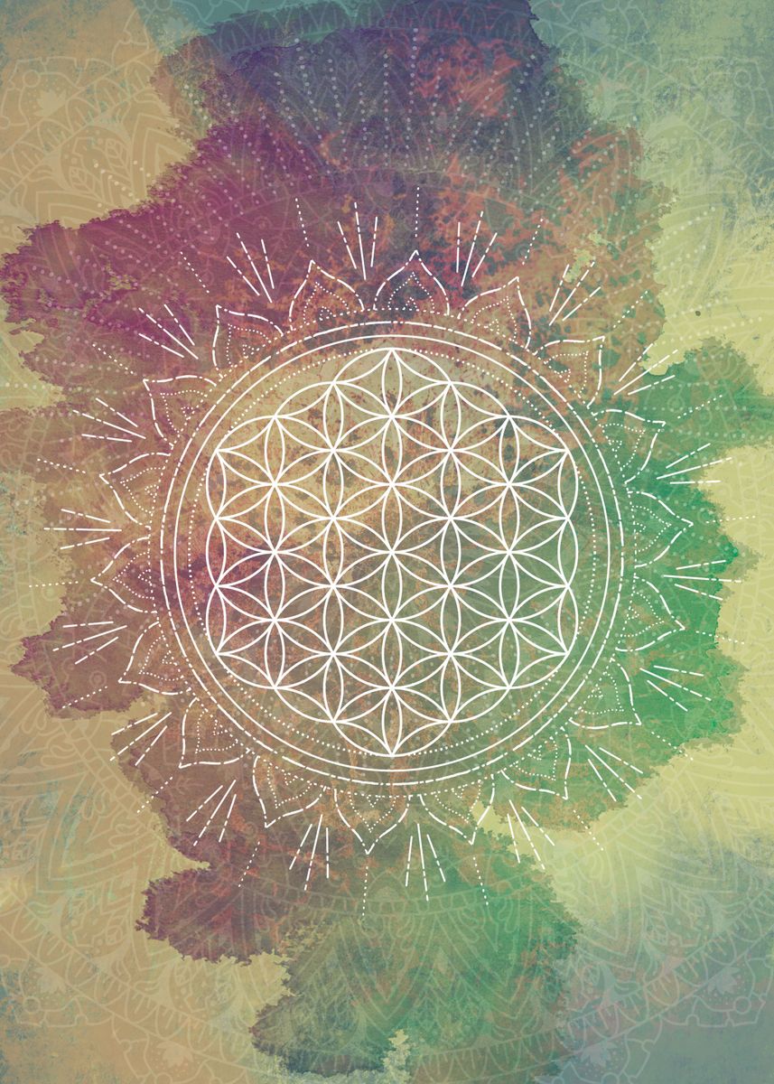 'Epic mandalas 6' Poster, picture, metal print, paint by MCAshe Art ...