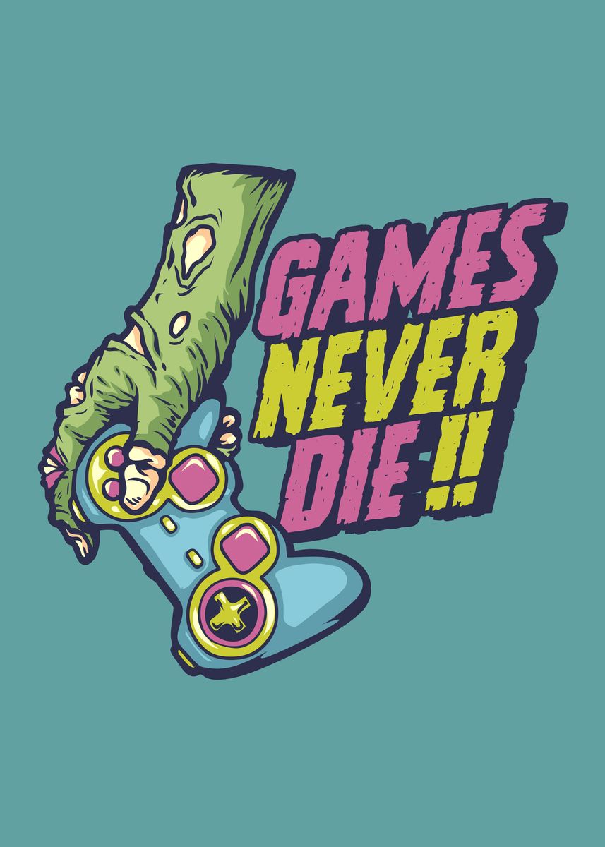 'gaming gamer gamers esport' Poster, picture, metal print, paint by ...