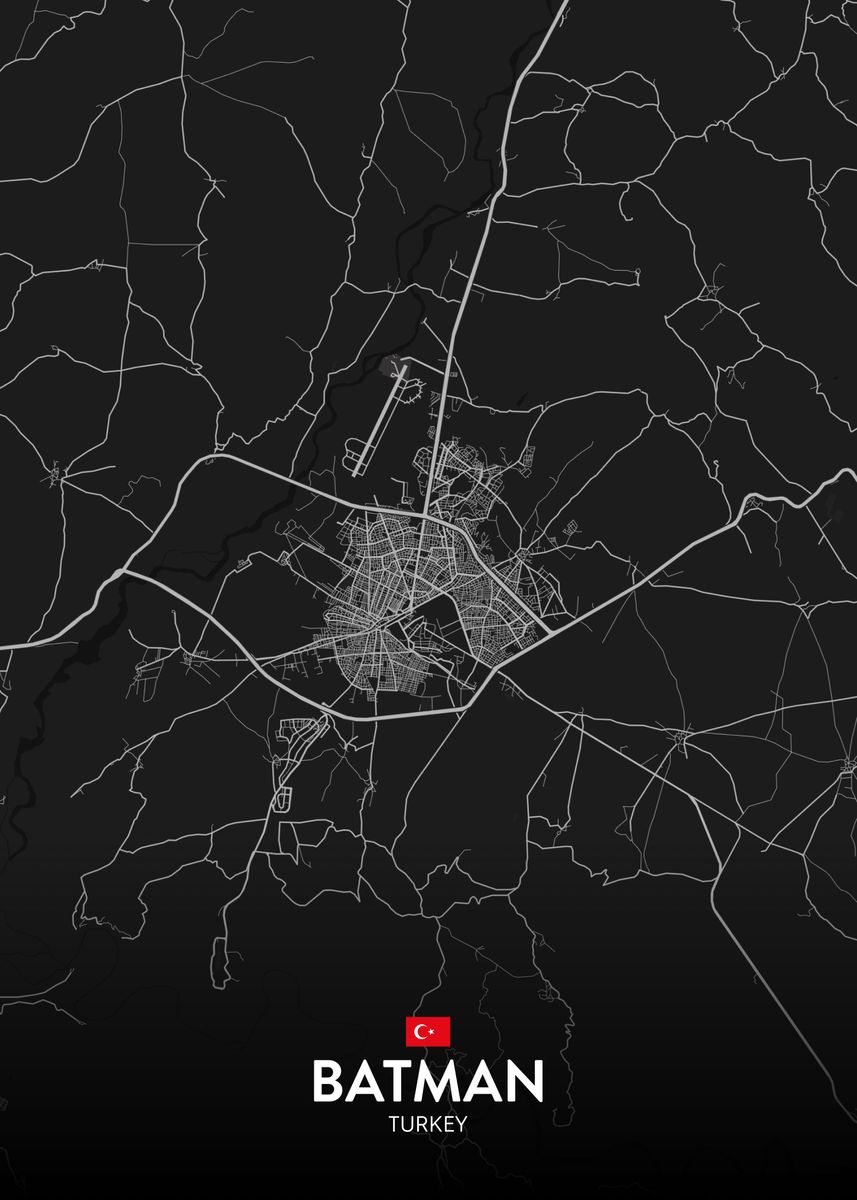 'Batman TR' Poster by IMR Designs | Displate