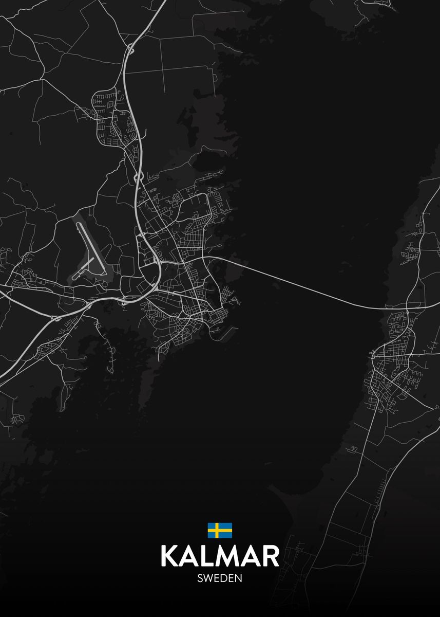 'Kalmar SE' Poster, picture, metal print, paint by IMR Designs | Displate