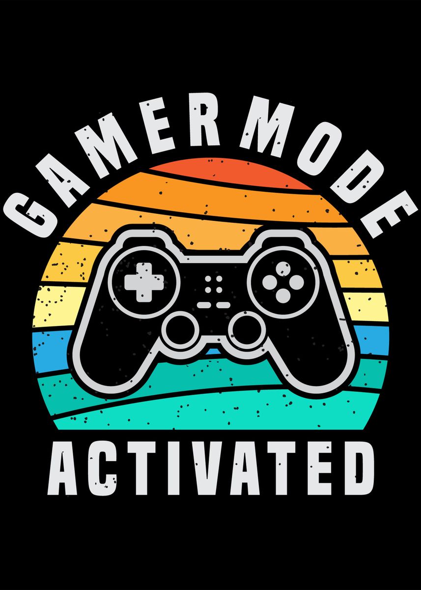 'gaming gamer gamers esport' Poster, picture, metal print, paint by ...