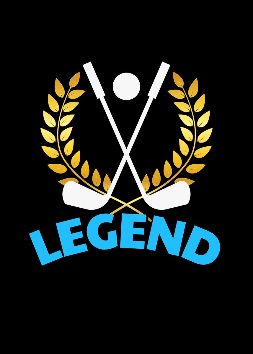 'Golf Legend Golfer Sport' Poster by Foxxy Merch | Displate