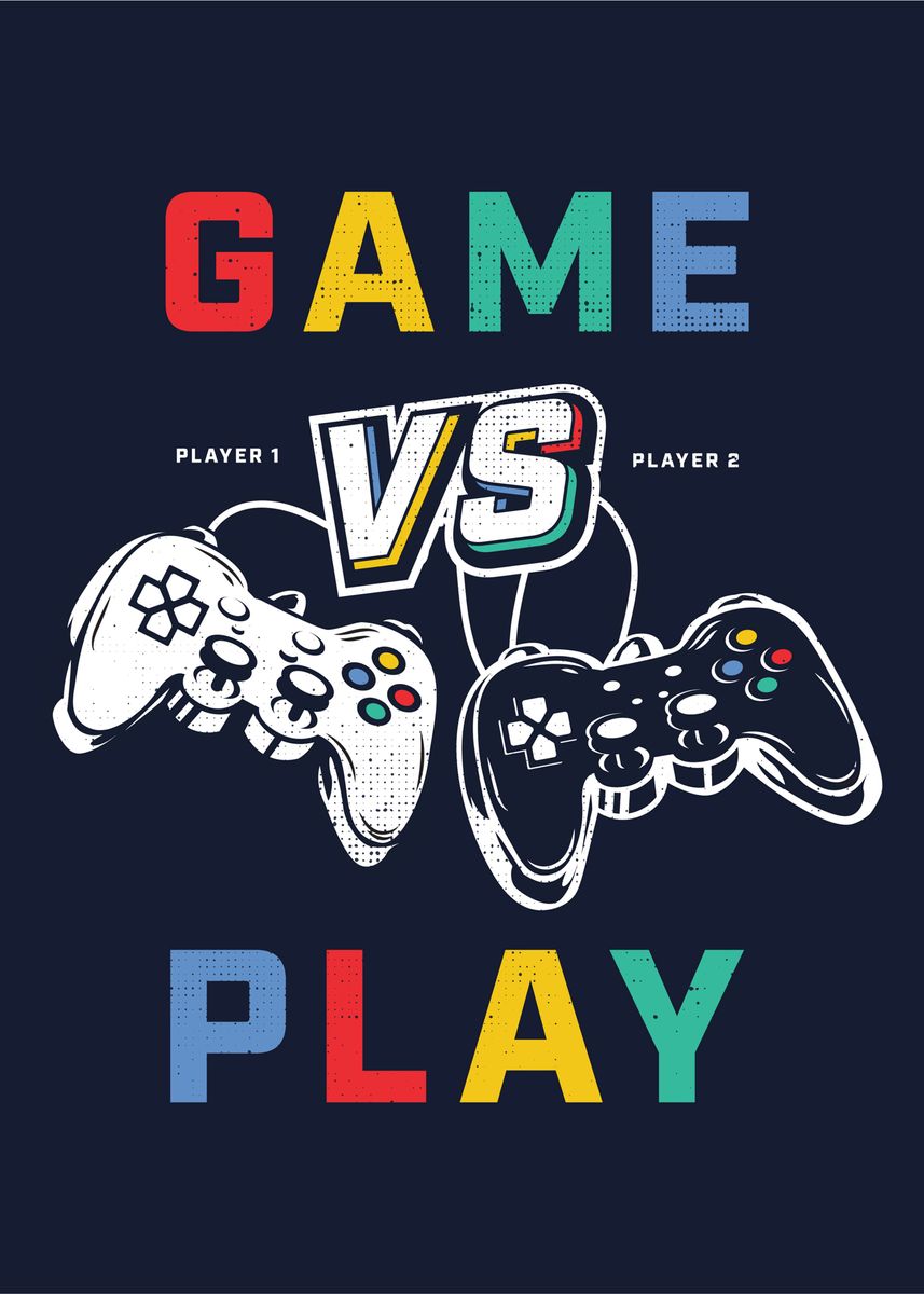 'gaming gamer gamers esport' Poster, picture, metal print, paint by ...