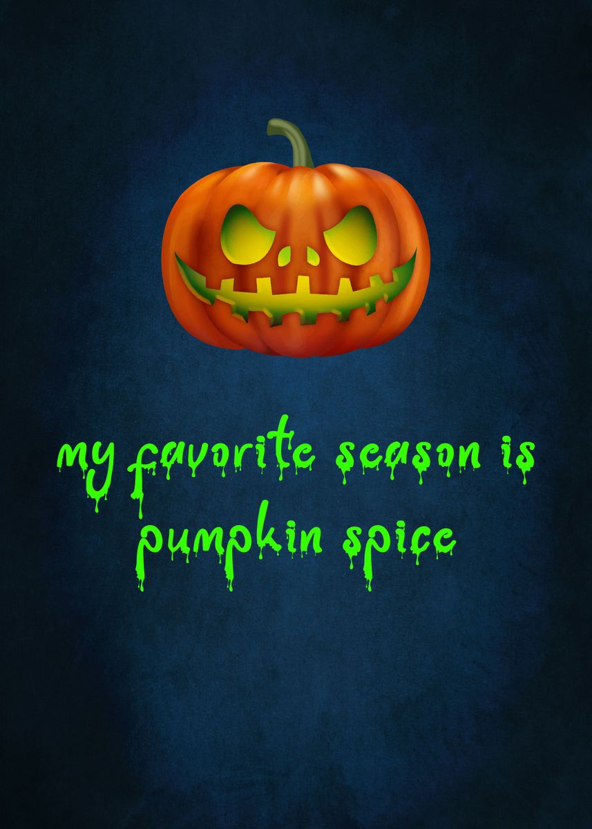 '33 Halloween Pumpkin 33' Poster by Dusty Kuhlman | Displate