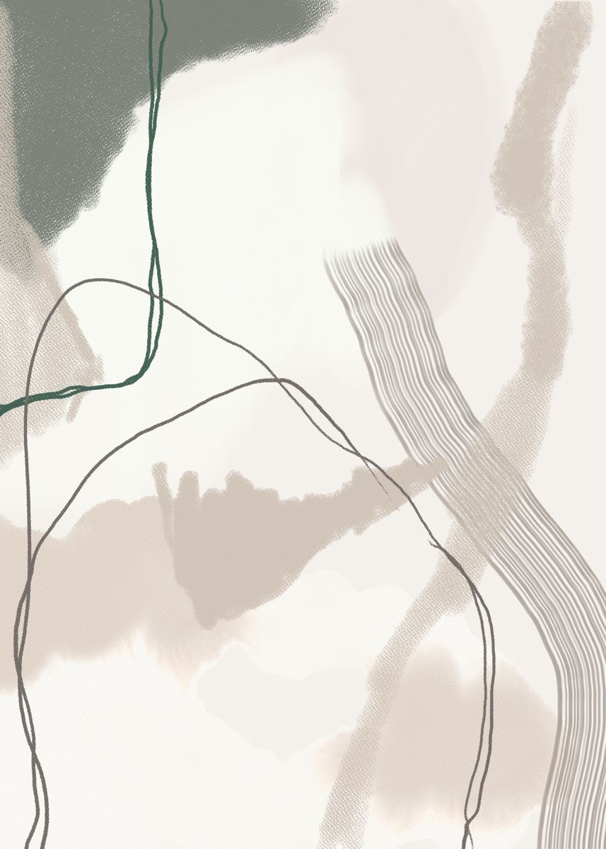 'Thoughts Right Now' Poster, picture, metal print, paint by Urban ...