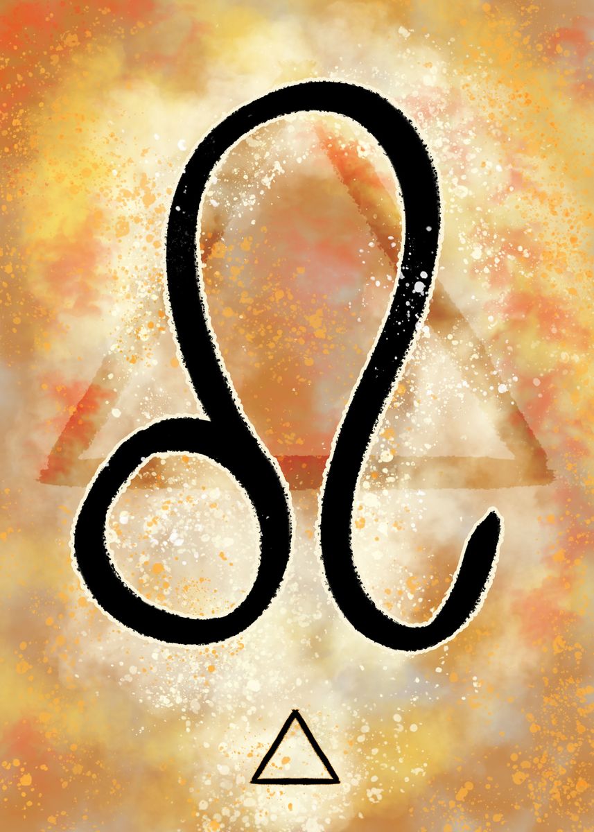 'Leo' Poster, picture, metal print, paint by CESQ | Displate