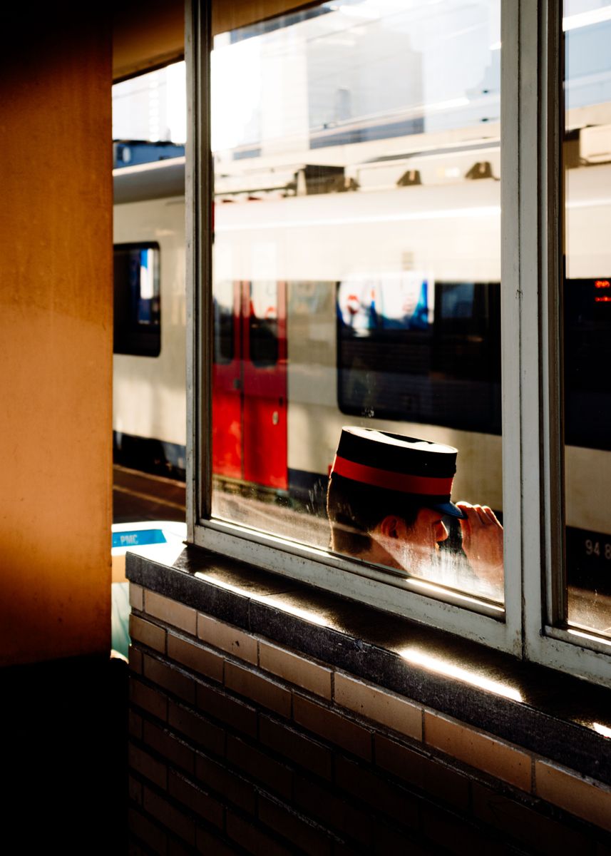 'Hat Grab' Poster by Lachezar Lalov | Displate