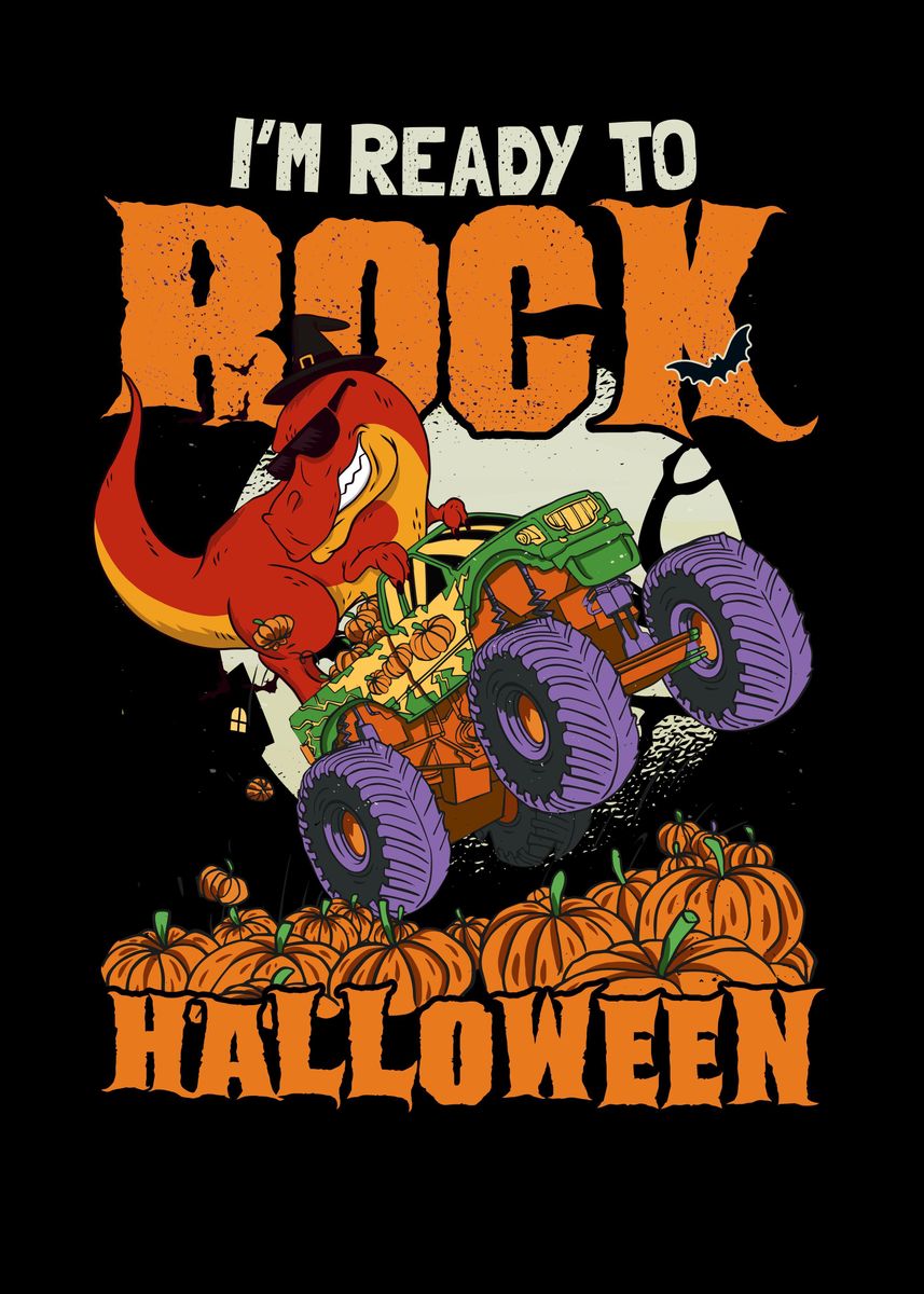 'Im Ready To Rock' Poster, picture, metal print, paint by to42 | Displate