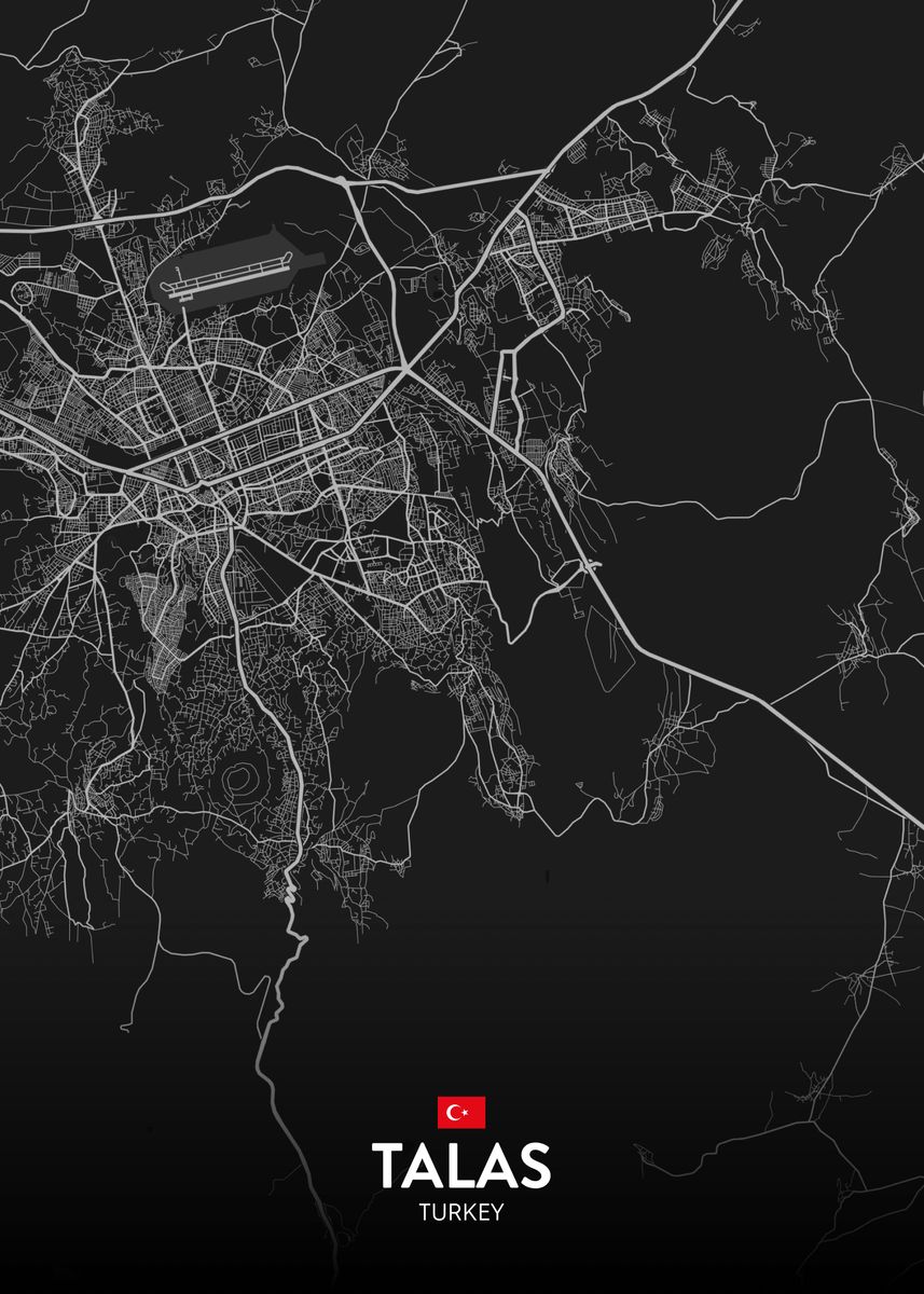 'Talas TR' Poster by IMR Designs | Displate