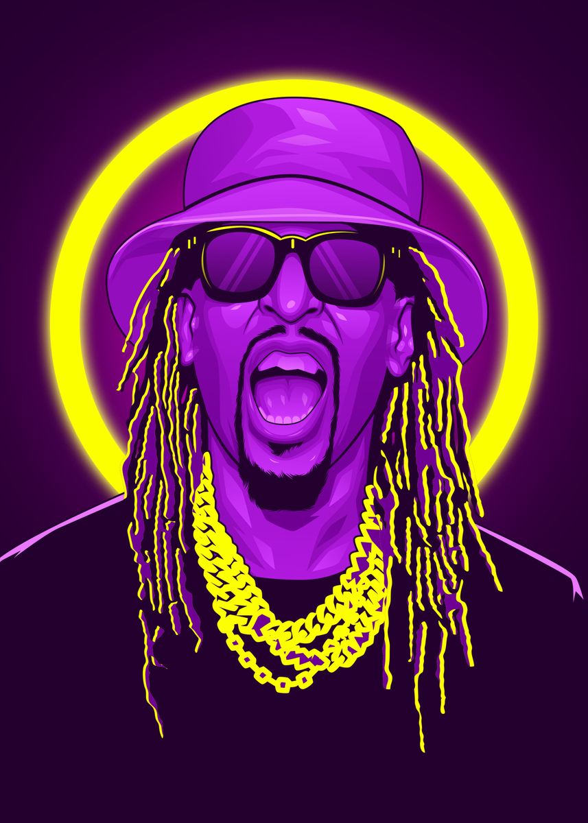 'Lil Jon Rapper' Poster, picture, metal print, paint by Colorize Studio ...