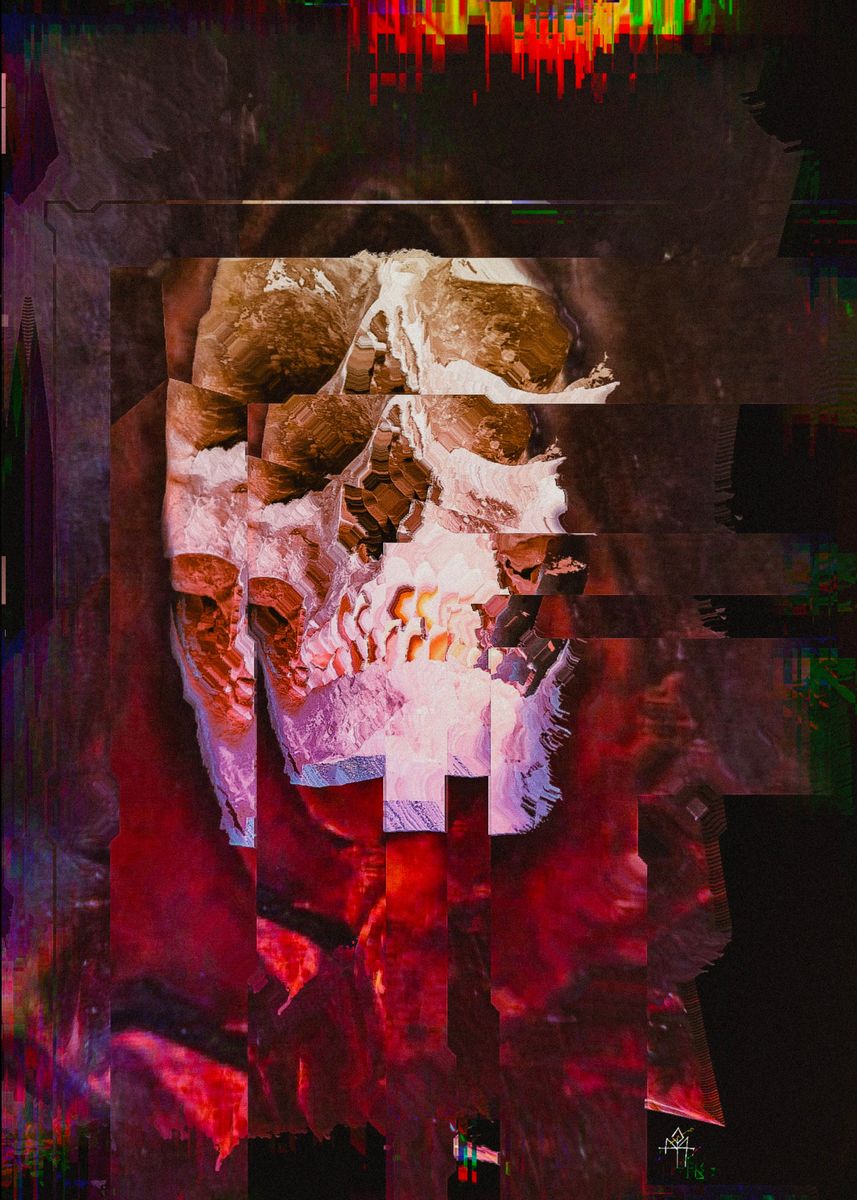 'Abstract Pain' Poster, picture, metal print, paint by Darkenedm00d ...