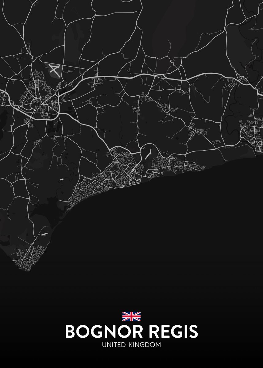 'Bognor Regis UK' Poster, picture, metal print, paint by IMR Designs ...