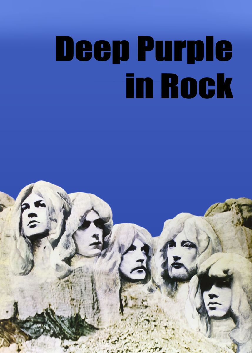 'Deep Purple' Poster, picture, metal print, paint by Nathascha Kehl ...