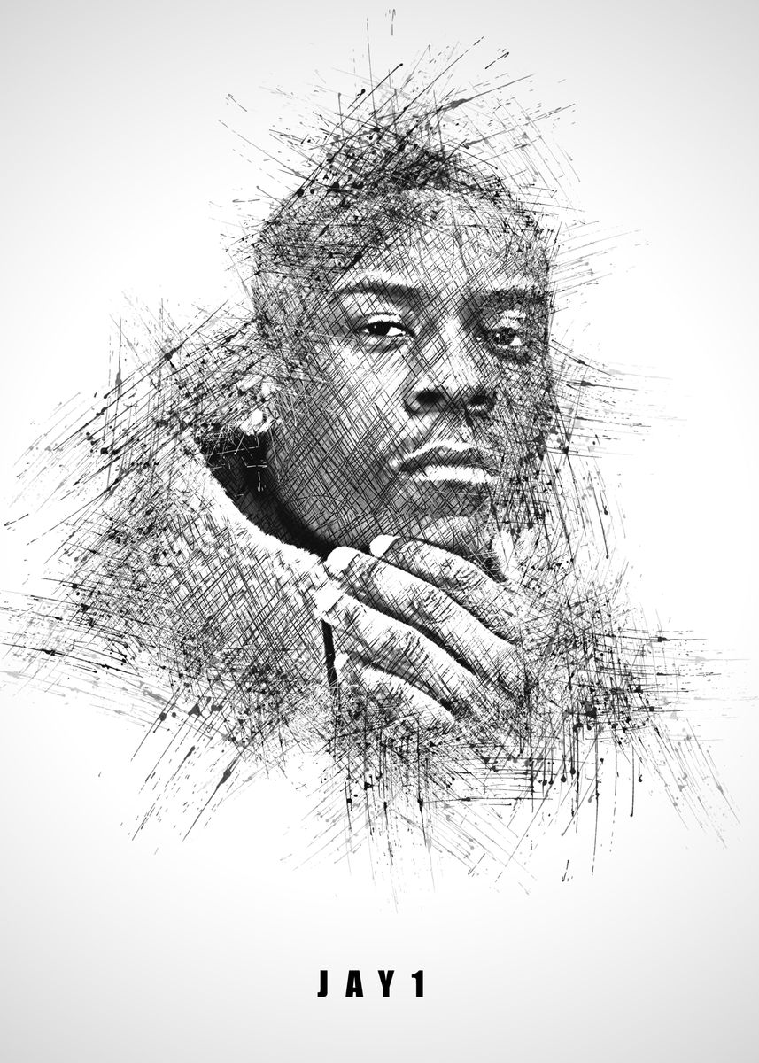 'JAY 1' Poster, picture, metal print, paint by Clay Williams | Displate