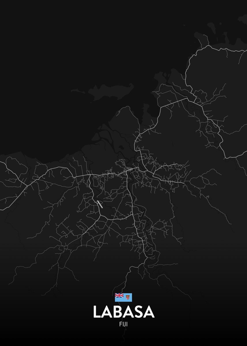 'Labasa FJ' Poster, picture, metal print, paint by IMR Designs | Displate