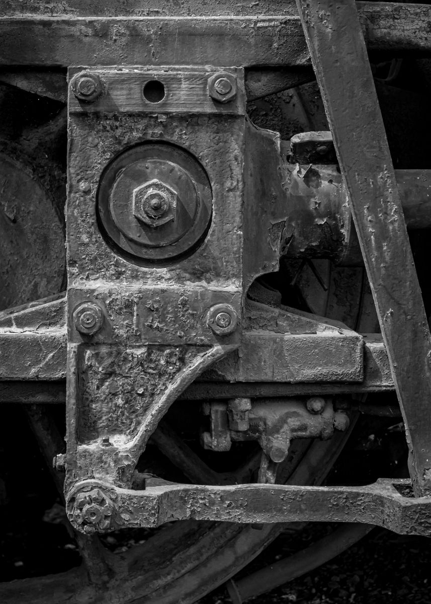 'Detail of Crosshead' Poster, picture, metal print, paint by Enzwell ...