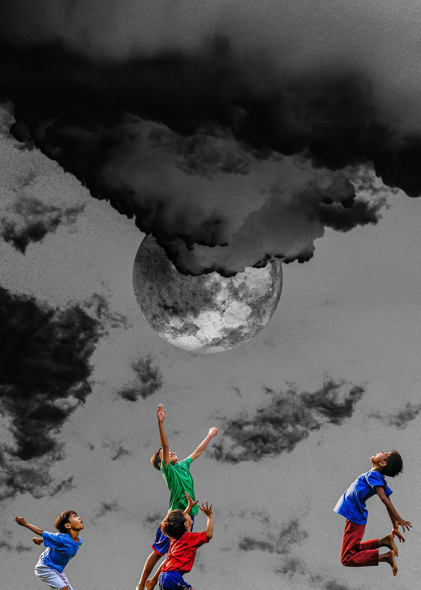 'Gray world' Poster by Simpliffy | Displate