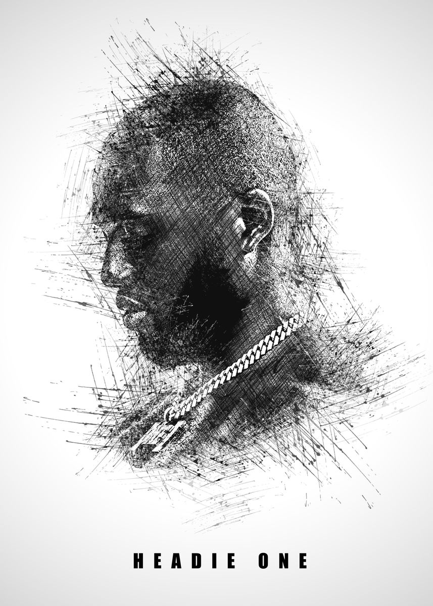 'Headie One' Poster by Clay Williams | Displate
