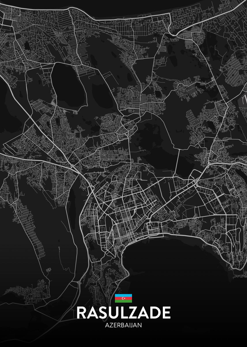 'Rasulzade AZ' Poster, picture, metal print, paint by IMR Designs ...