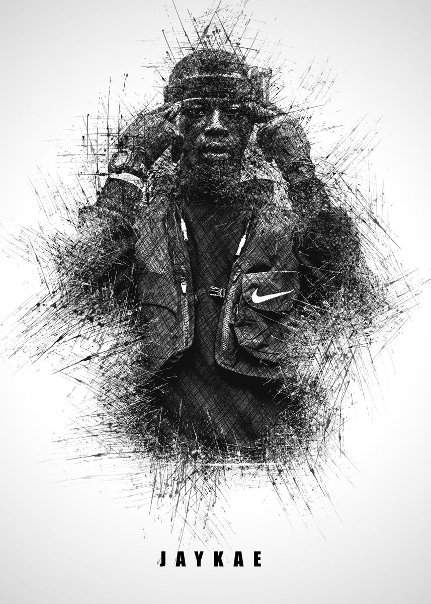 'JayKae' Poster, picture, metal print, paint by Clay Williams | Displate
