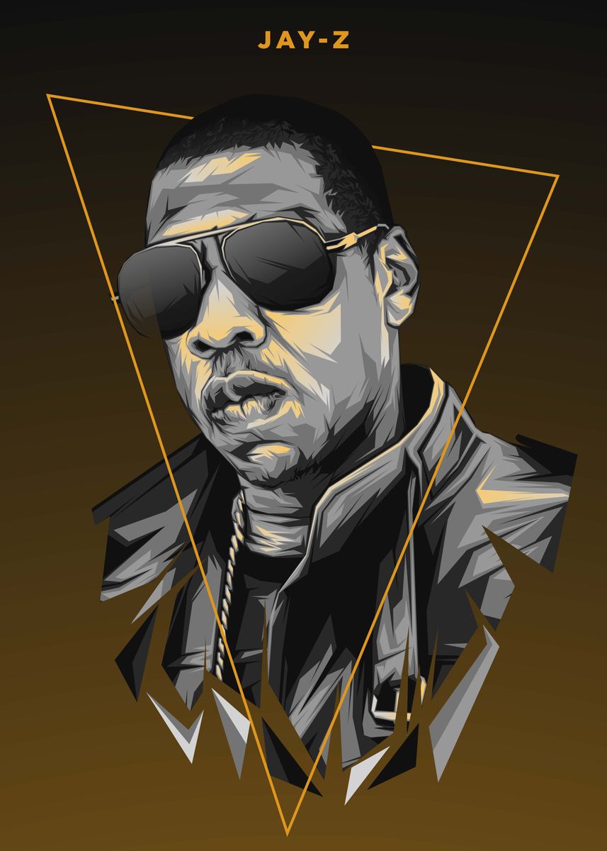 'Jay Z Rapper Hip Hop' Poster by Lucky Dream | Displate