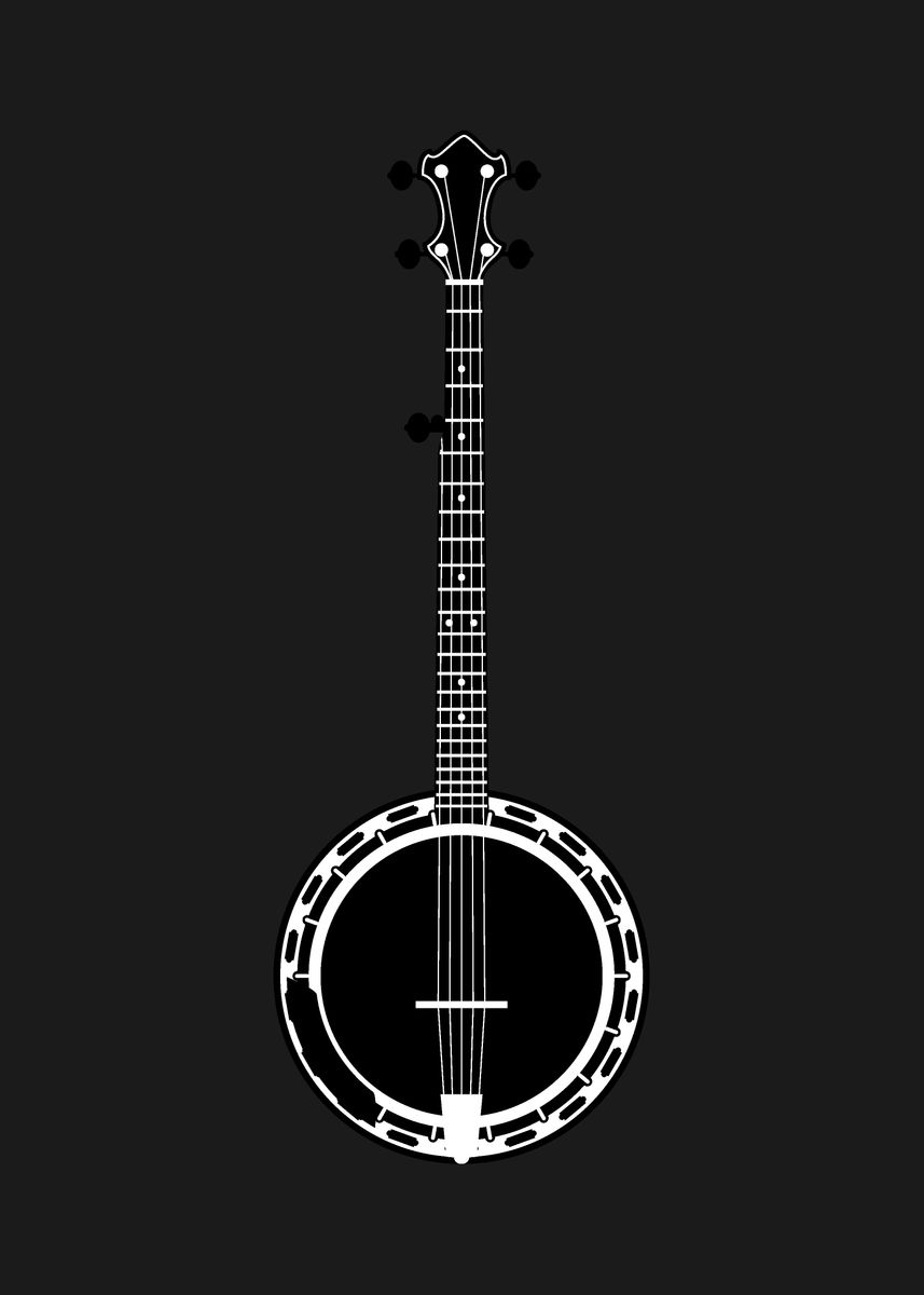 'Banjo Music' Poster by Musical Instrument | Displate