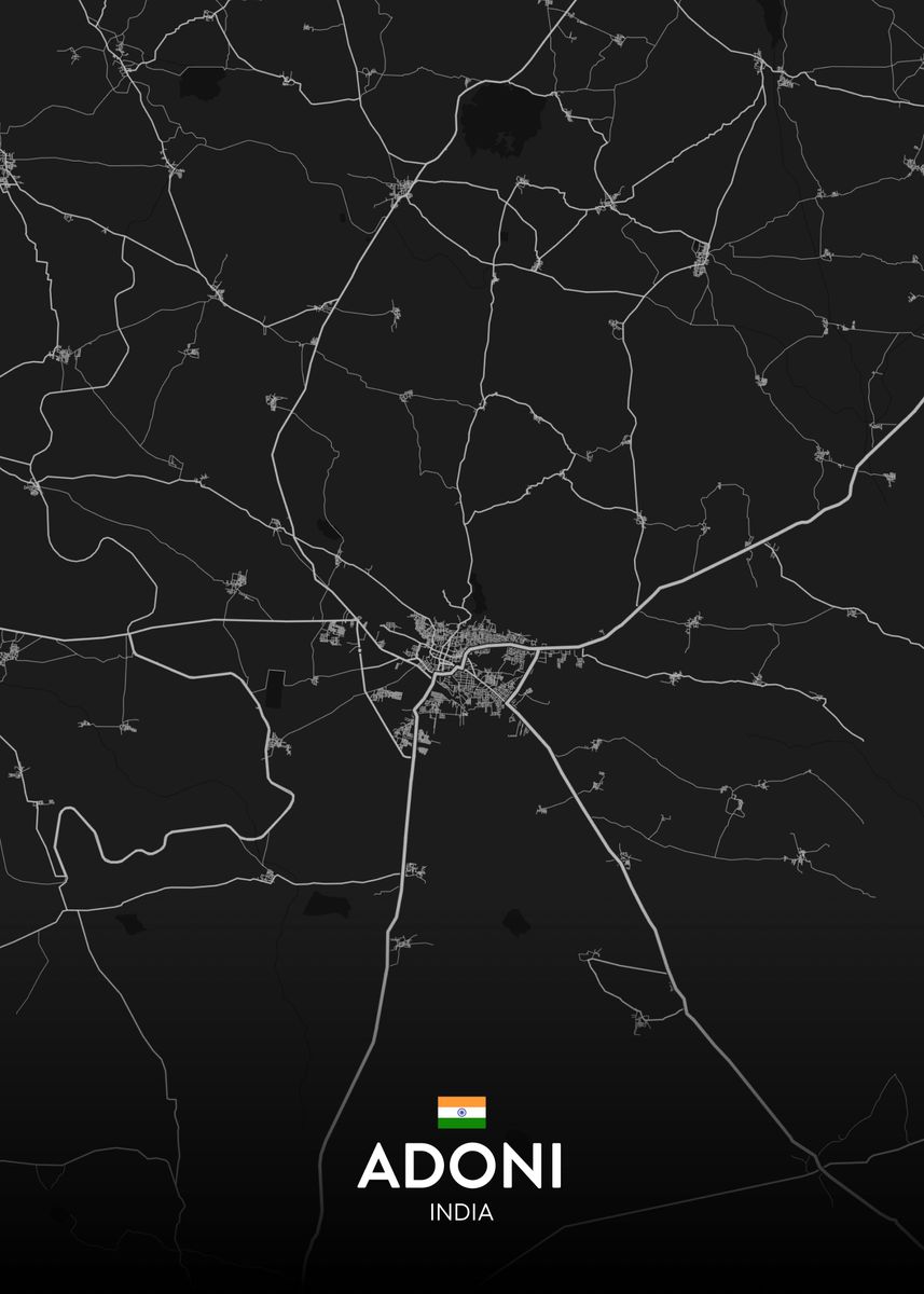 'Adoni IN' Poster, picture, metal print, paint by IMR Designs | Displate