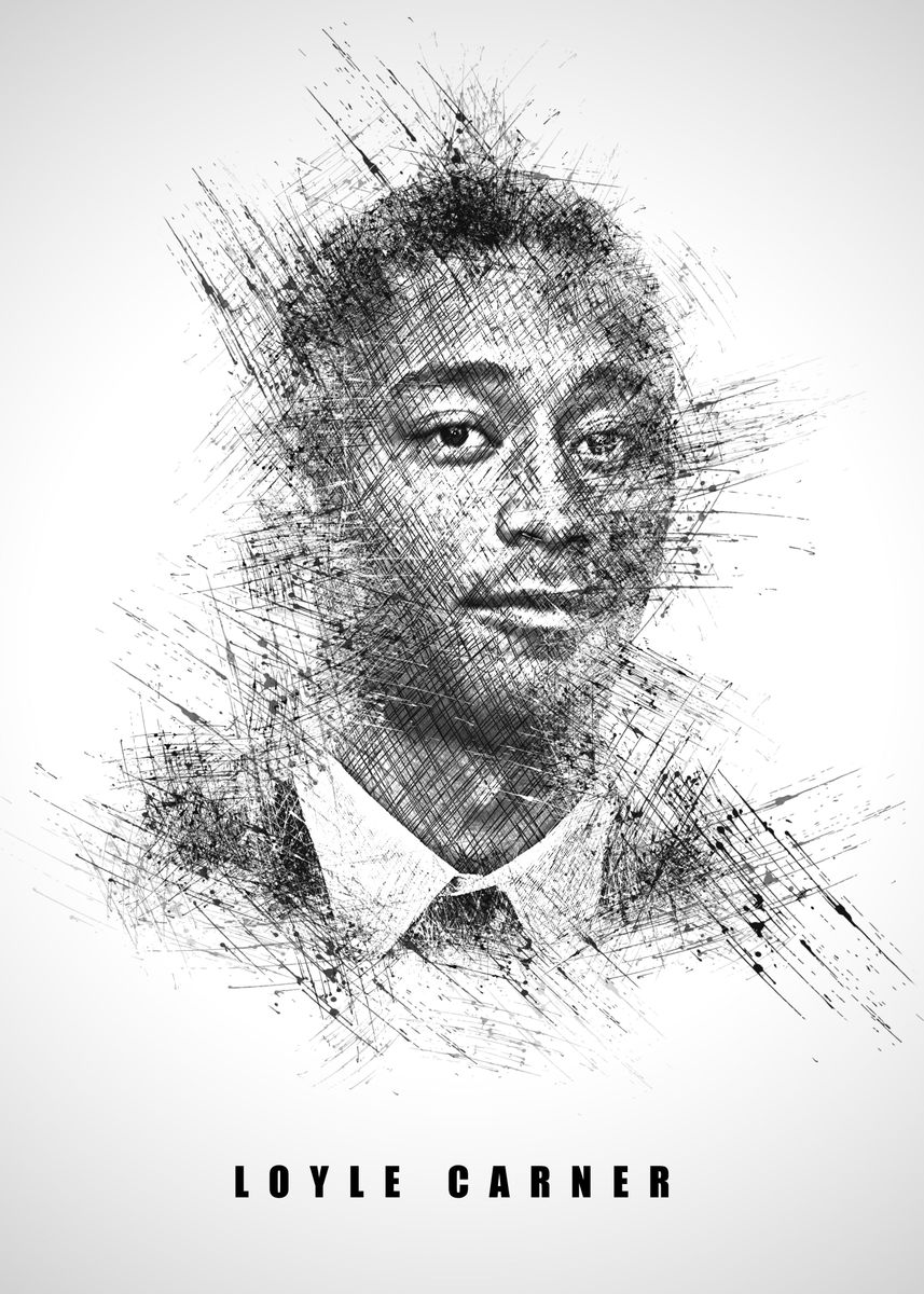 'Loyle Carner' Poster, picture, metal print, paint by Clay Williams ...