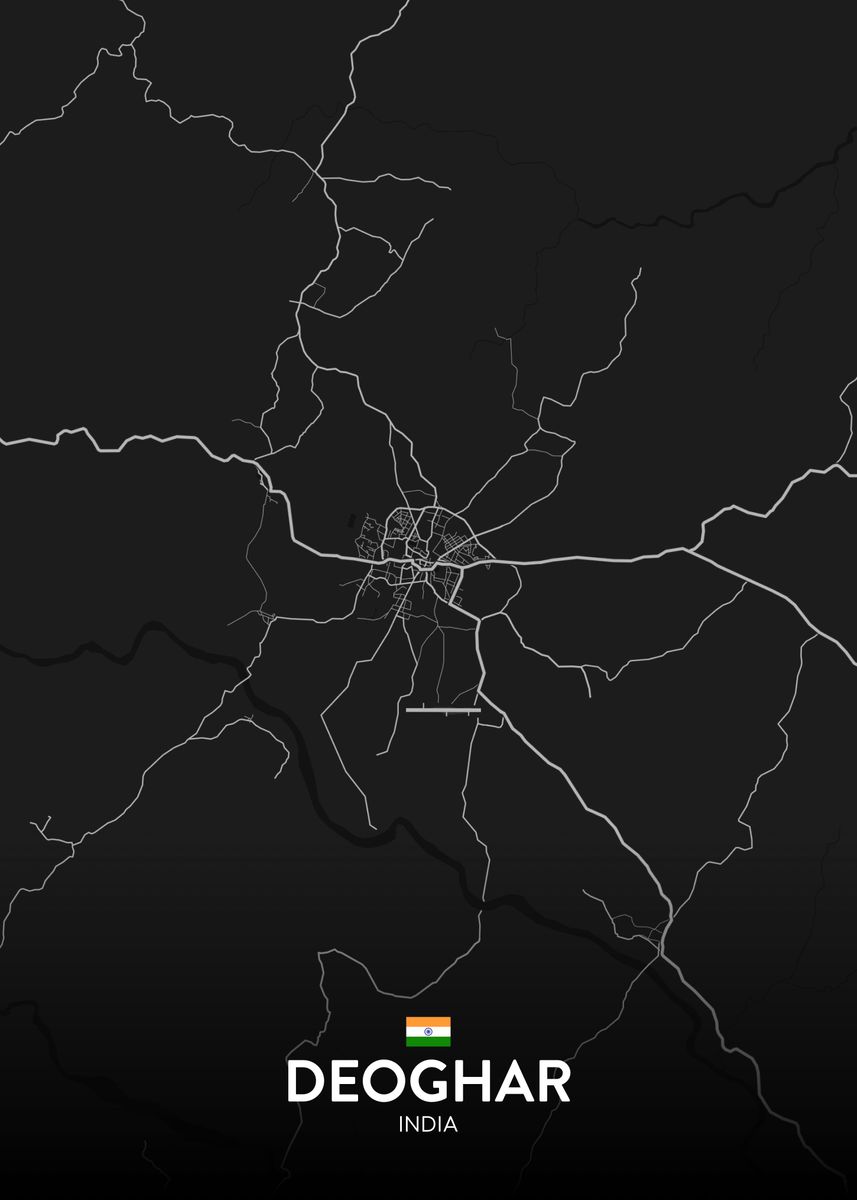 'Deoghar IN' Poster by IMR Designs | Displate